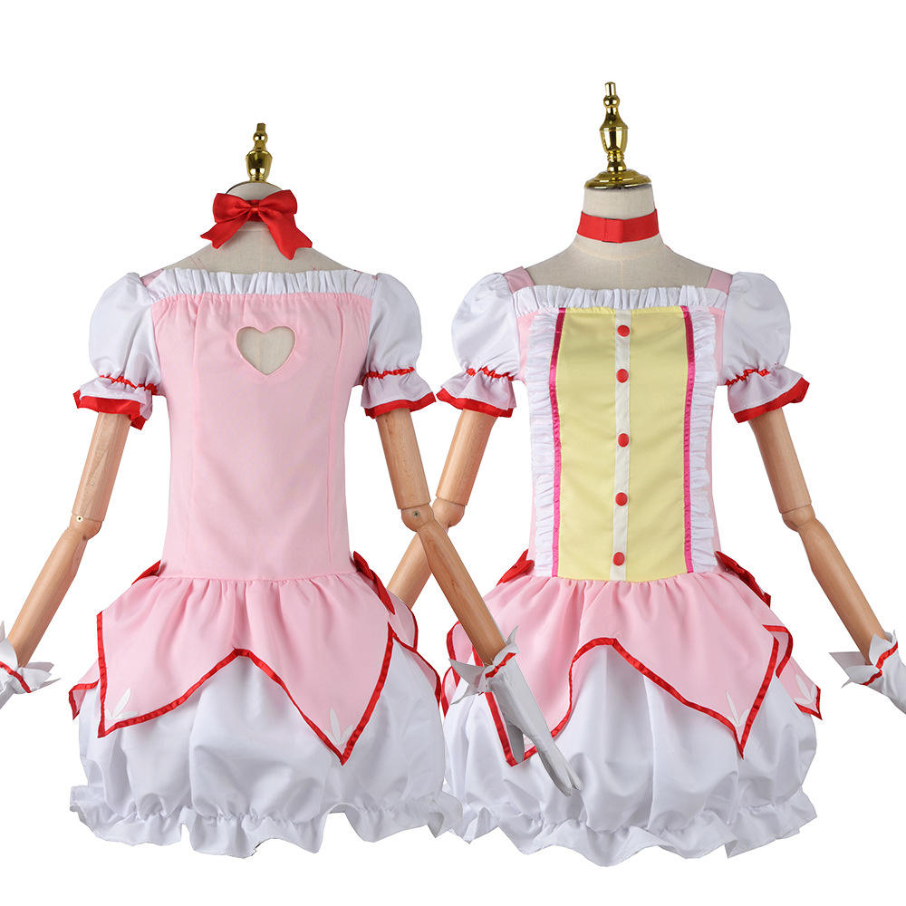 Magi Madoka Magica Kaname Madoka Costume - funplaycostume.com
