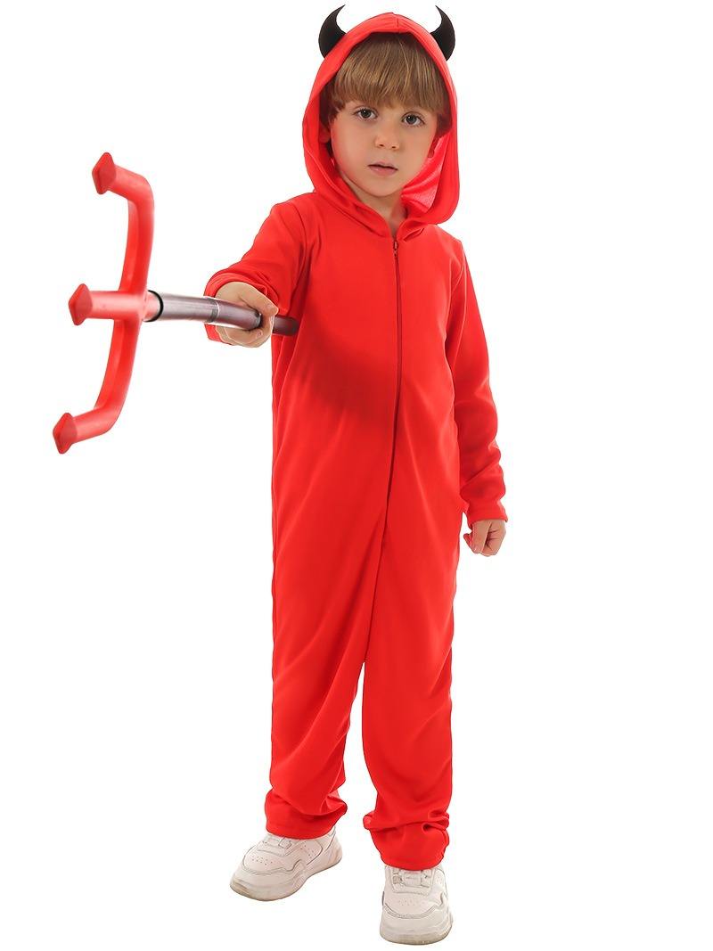 Kid Devil Halloween Costume - funplaycostume.com