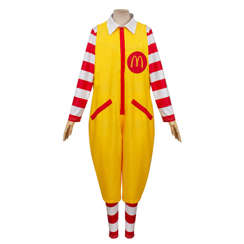 Adult McDonald Cosplay Costume - funplaycostume.com