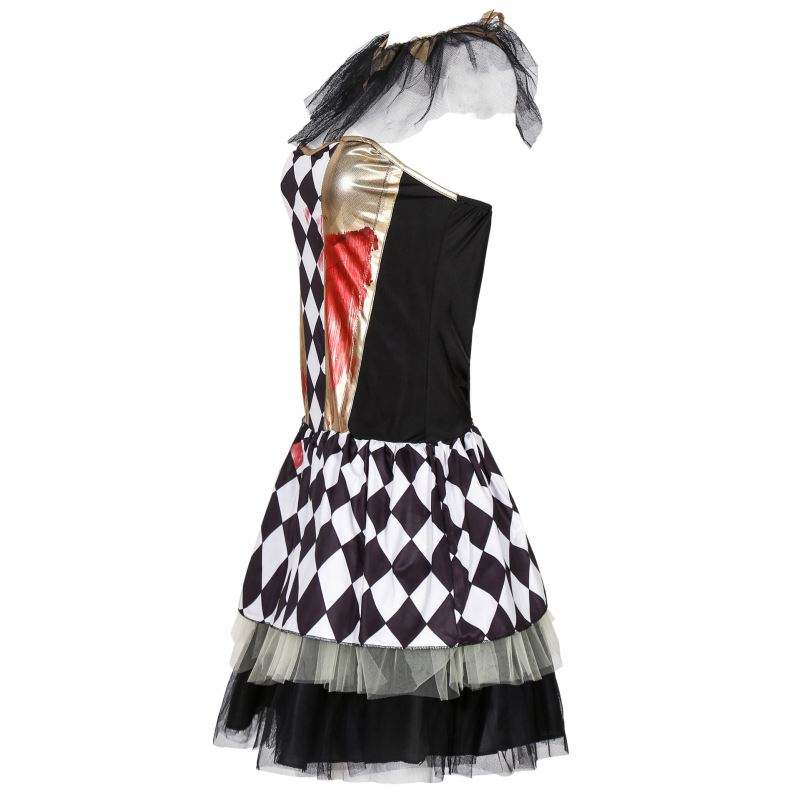 Masquerade Circus Clown Performance Costume - funplaycostume.com