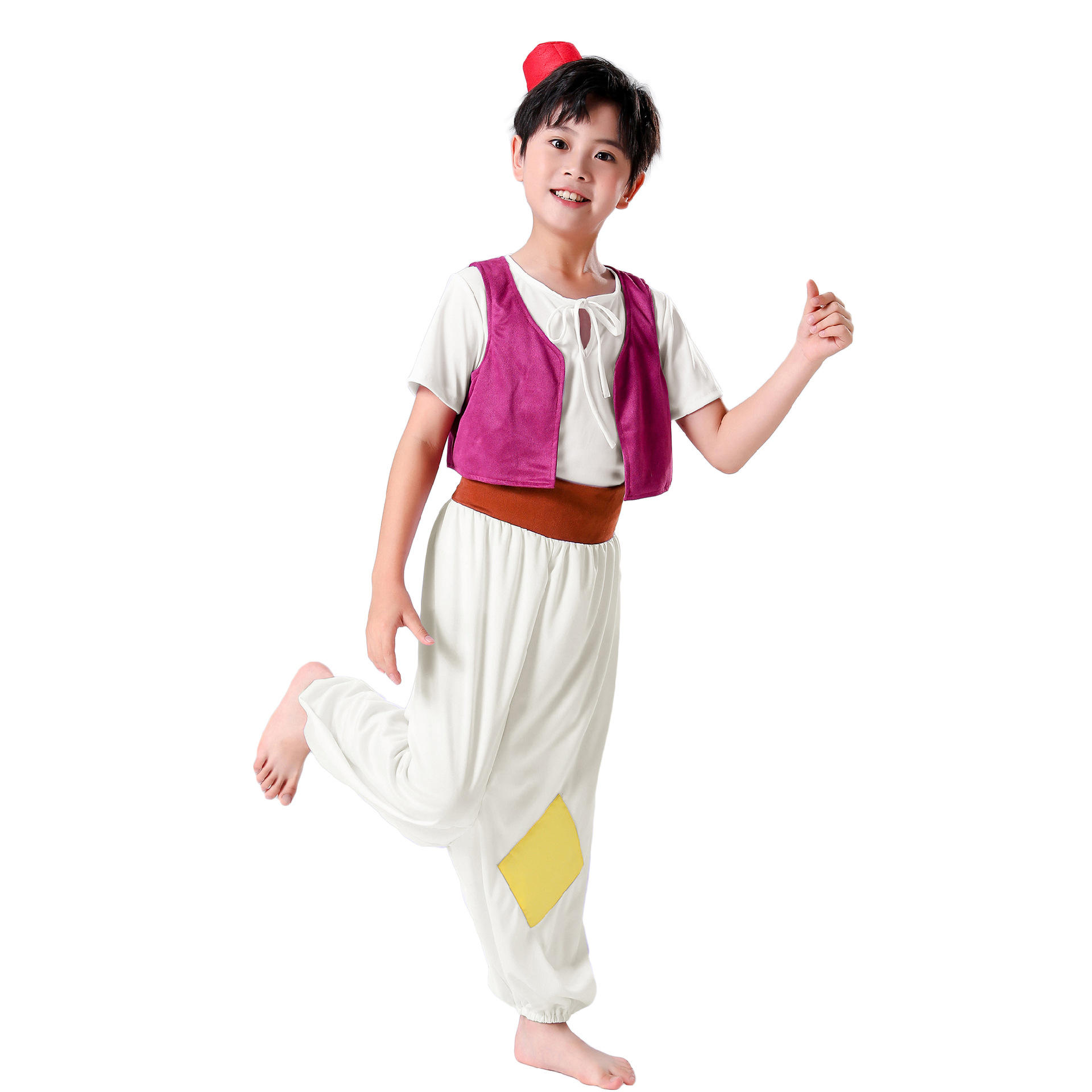 Aladdin Magic Lamp Performance Costume - funplaycostume.com