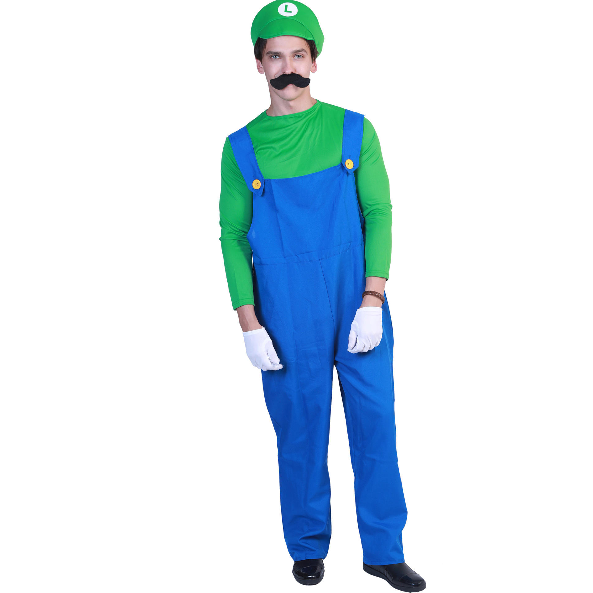 Adult Super Mario Bros Costume - funplaycostume.com